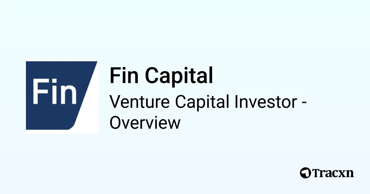 Fin Capital - 2026 Investor Profile, Portfolio, Team & Investment ...