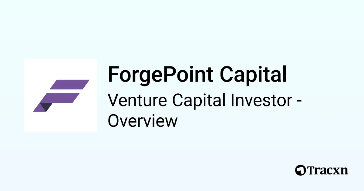 ForgePoint Capital - 2025 Investor Profile, Portfolio, Team ...