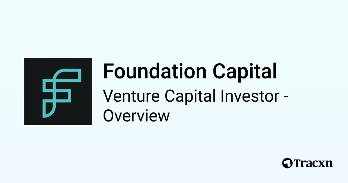Foundation Capital - 2025 Investor Profile, Portfolio, Team ...