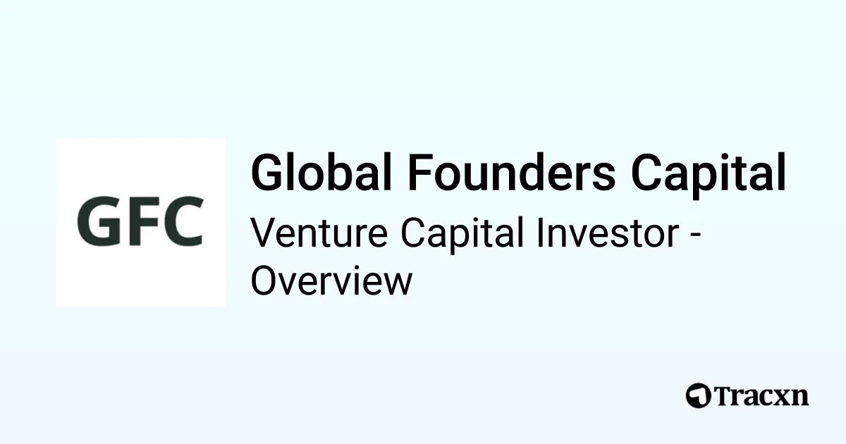 Global Founders Capital - 2025 Investor Profile, Portfolio, Team ...