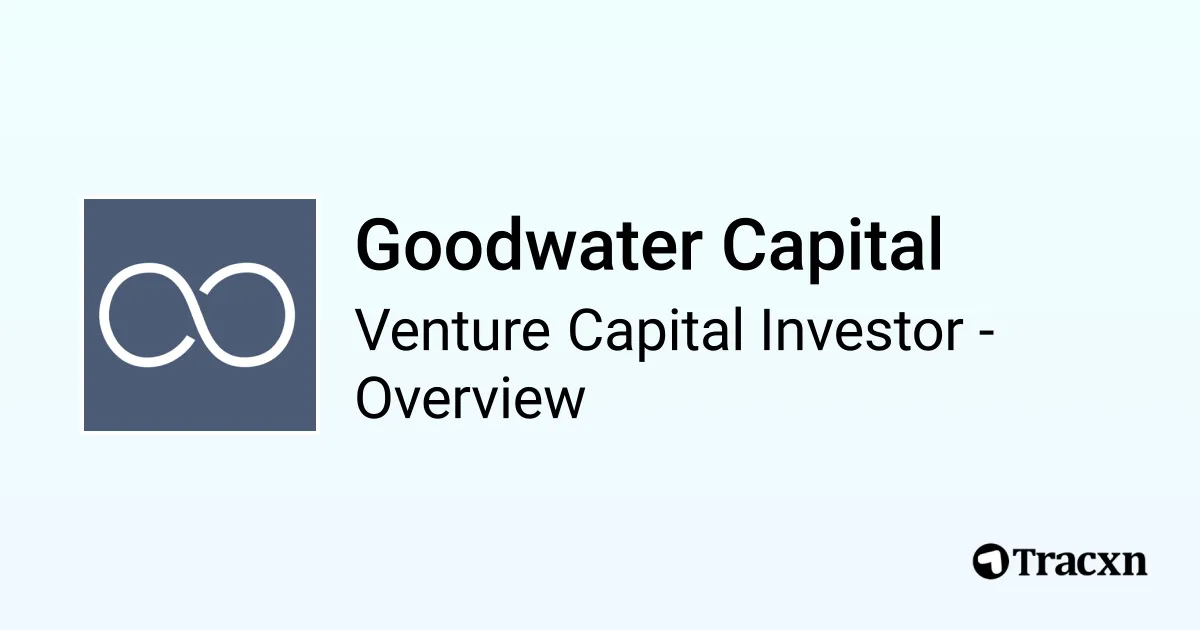 Goodwater Capital - 2025 Investor Profile, Portfolio, Team & Investment ...