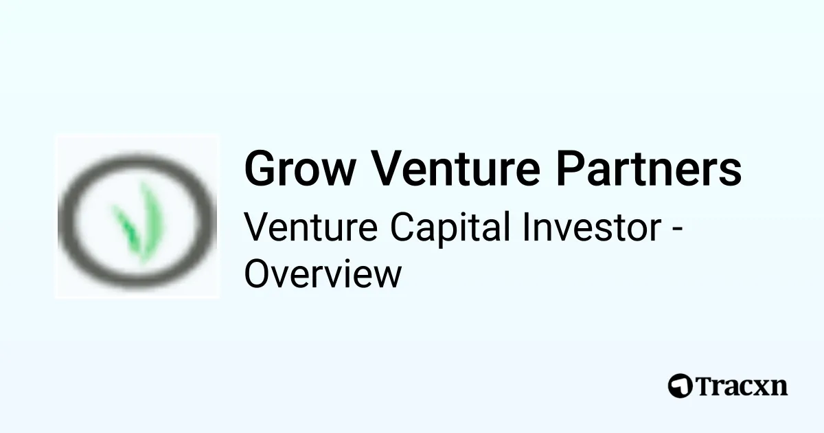 Grow Venture Partners - 2026 Investor Profile, Portfolio, Team ...