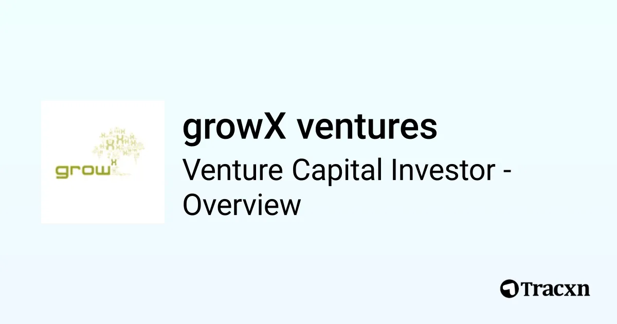 growX ventures - 2025 Investor Profile, Portfolio, Team & Investment ...