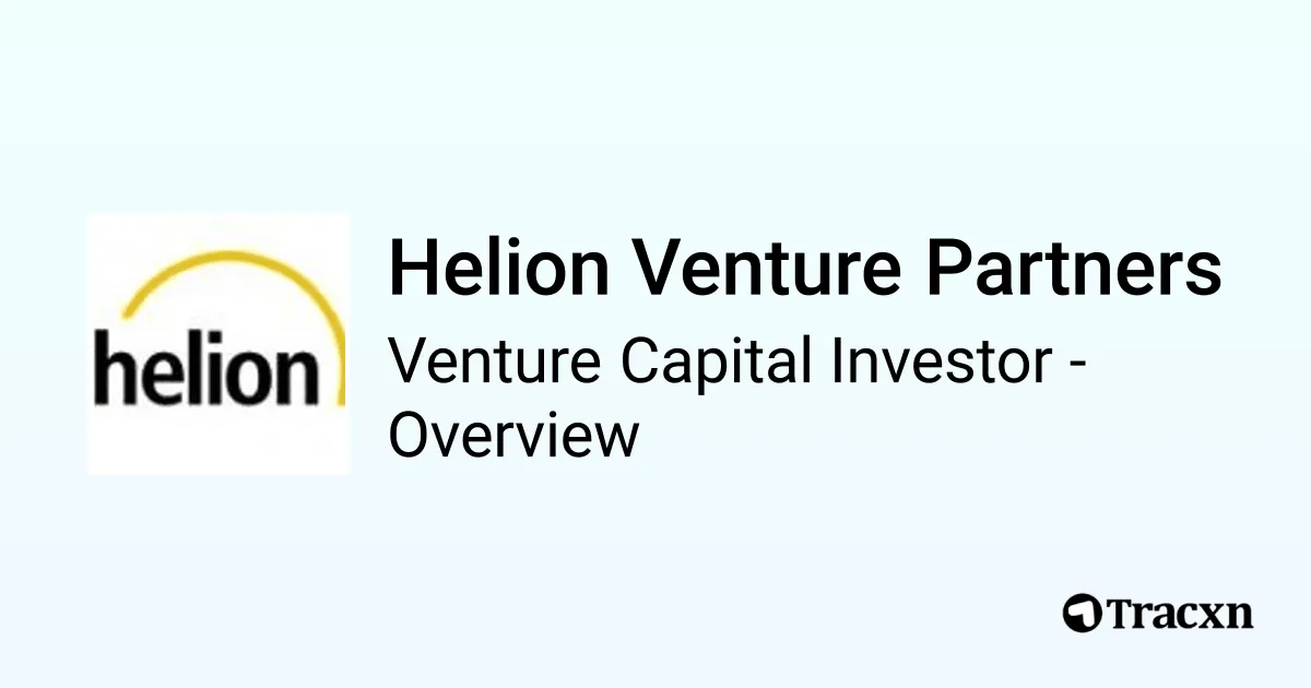 Helion Venture Partners - 2026 Investor Profile, Portfolio, Team ...