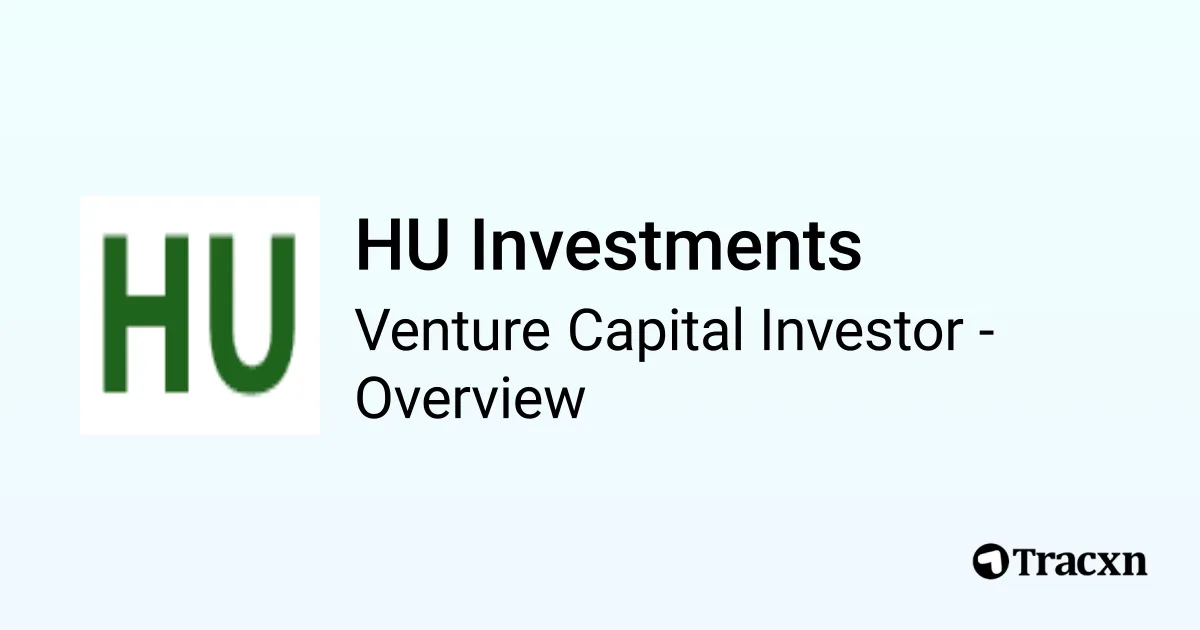 HU Investments - 2026 Investor Profile, Portfolio, Team & Investment ...