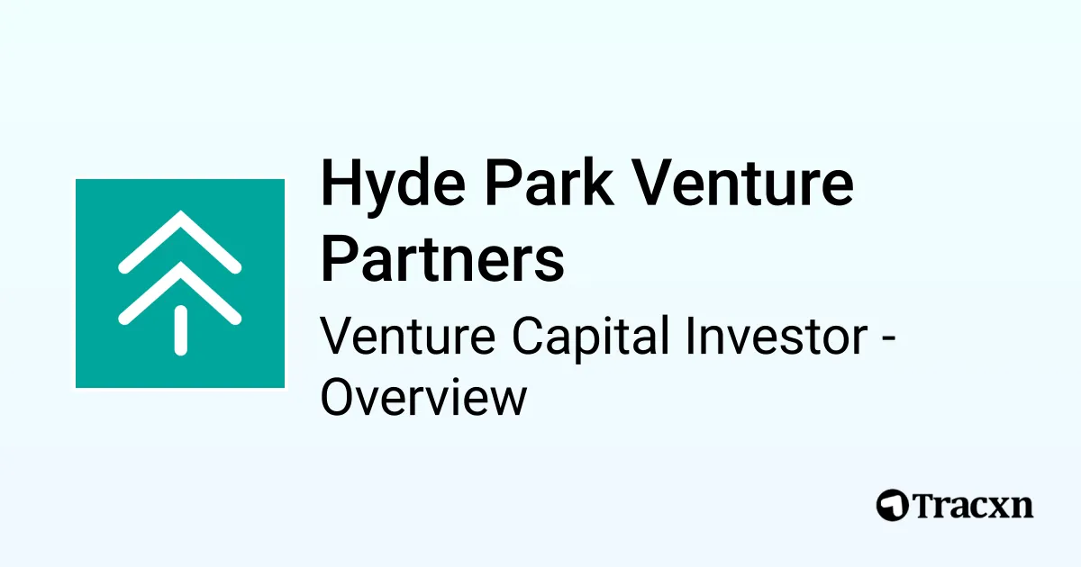 Hyde Park Venture Partners - 2025 Investor Profile, Portfolio, Team & Investment Trends - Tracxn