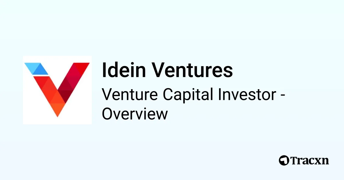 Idein Ventures - 2026 Investor Profile, Portfolio, Team & Investment ...
