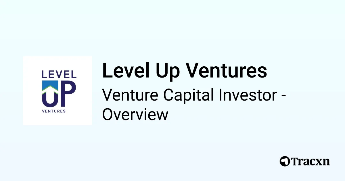 Level Up Ventures - 2026 Investor Profile, Portfolio, Team & Investment ...