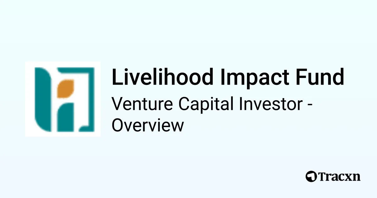 Livelihood Impact Fund - 2026 Investor Profile, Portfolio, Team ...