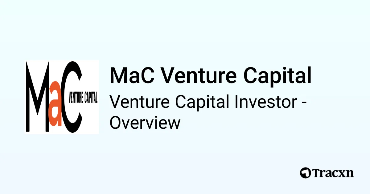 MaC Venture Capital - 2026 Investor Profile, Portfolio, Team ...