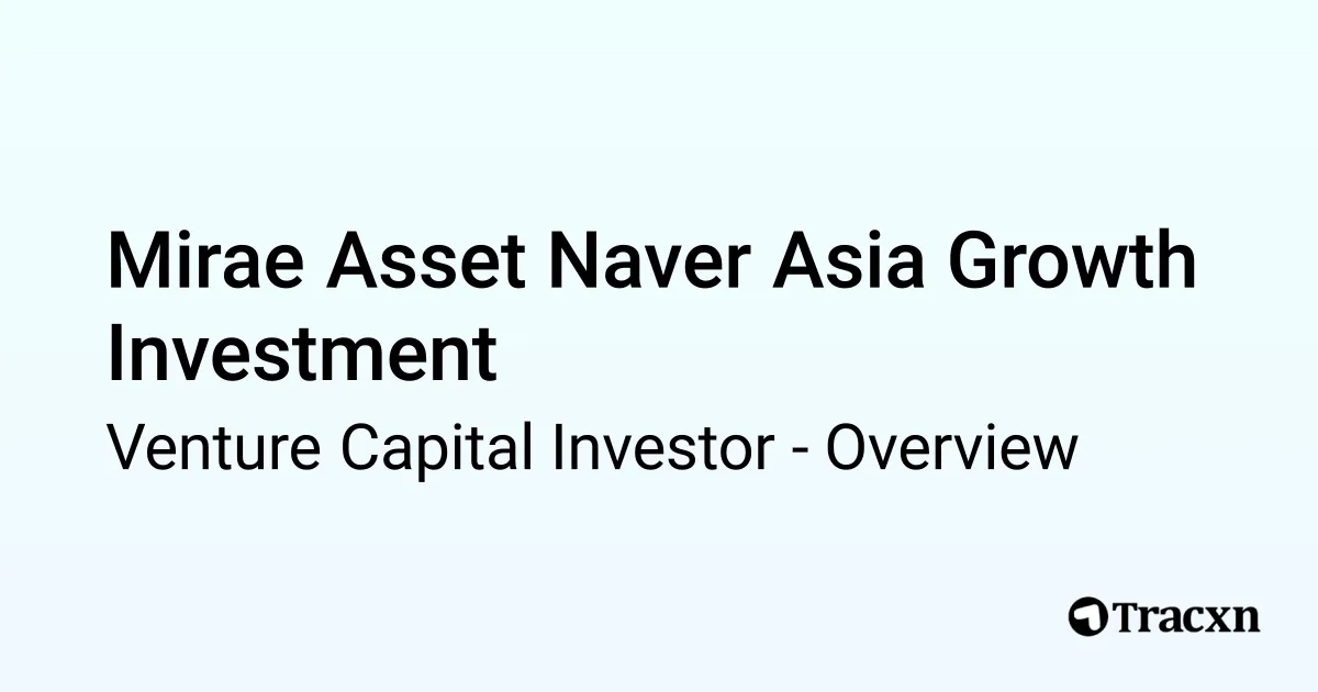 Mirae Asset Naver Asia Growth Investment - 2025 Investor Profile ...