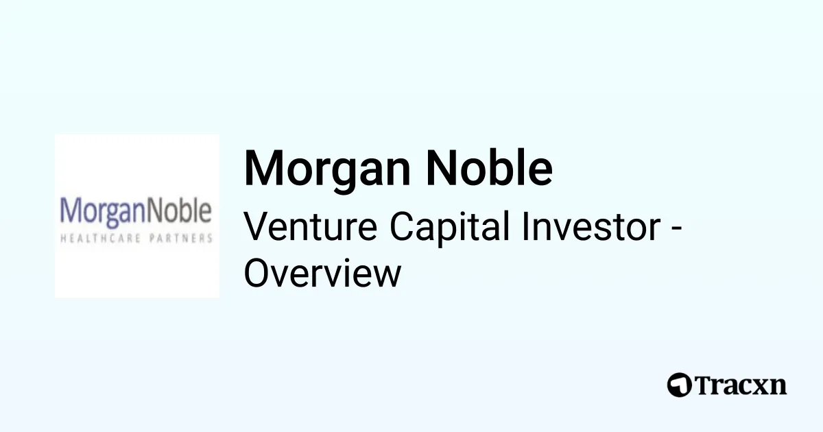 Morgan Noble - 2025 Investor Profile, Portfolio, Team & Investment ...