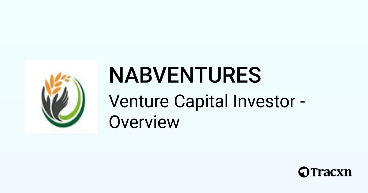 NABVENTURES - 2025 Investor Profile, Portfolio, Team & Investment Trends - Tracxn