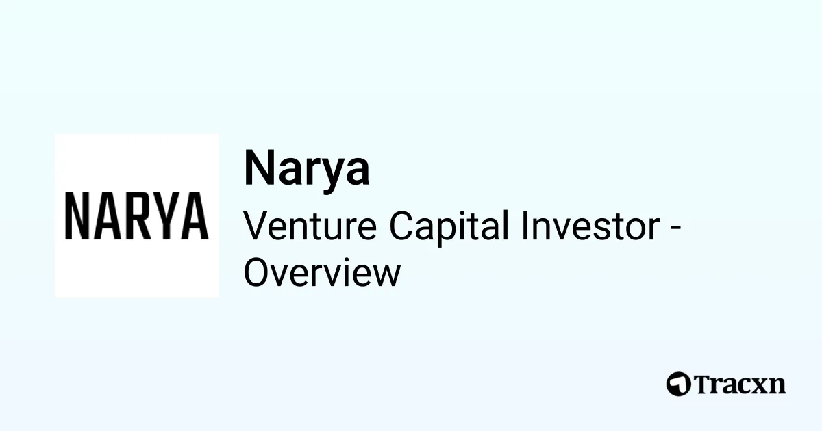 Narya - 2025 Investor Profile, Portfolio, Team & Investment Trends - Tracxn