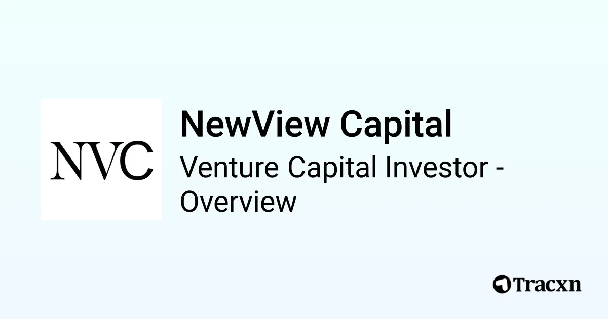 NewView Capital - 2025 Investor Profile, Portfolio, Team & Investment ...