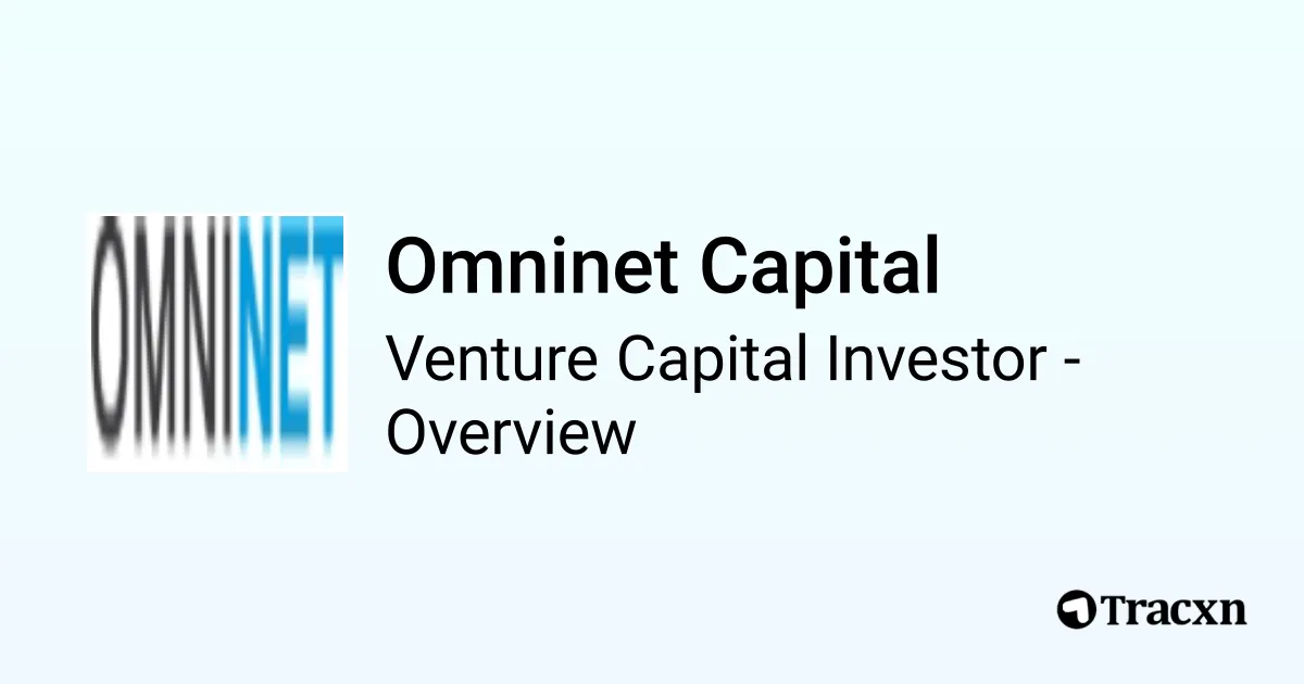 Omninet Capital - 2026 Investor Profile, Portfolio & Team - Tracxn