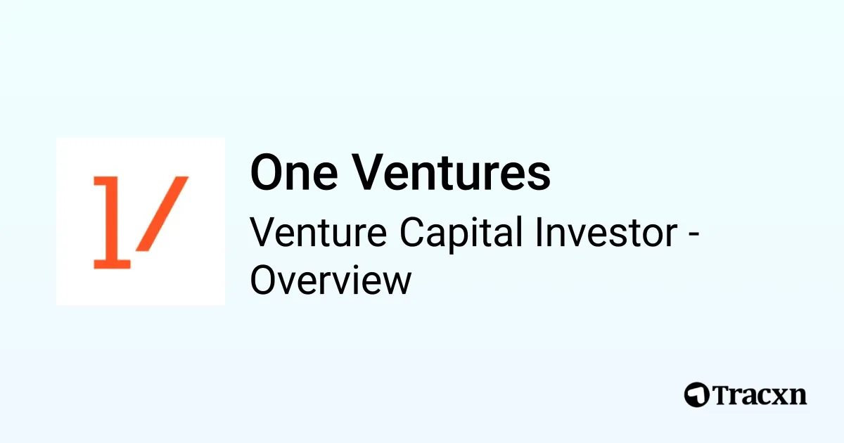 One Ventures - 2025 Investor Profile, Portfolio, Team & Investment ...