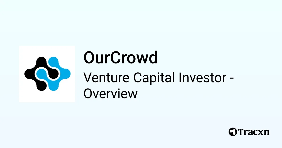 OurCrowd - 2026 Investor Profile, Portfolio, Team & Investment Trends - Tracxn