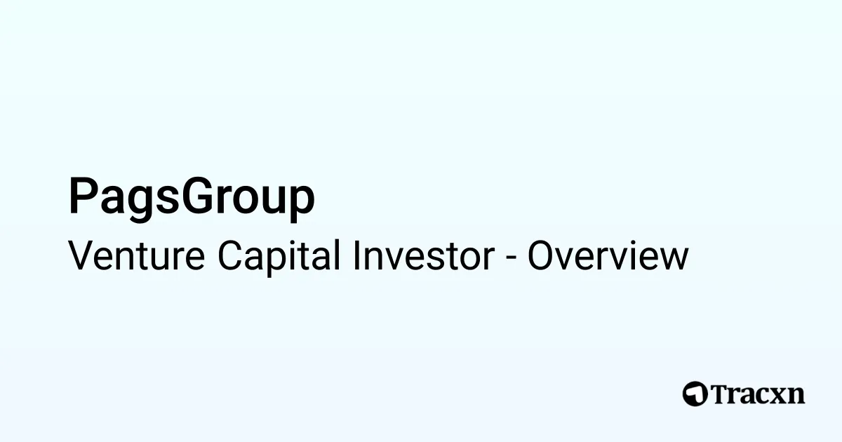 PagsGroup - 2025 Investor Profile, Portfolio, Team & Investment Trends - Tracxn