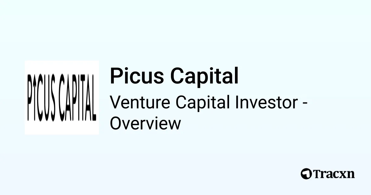 Picus Capital - 2026 Investor Profile, Portfolio, Team & Investment ...