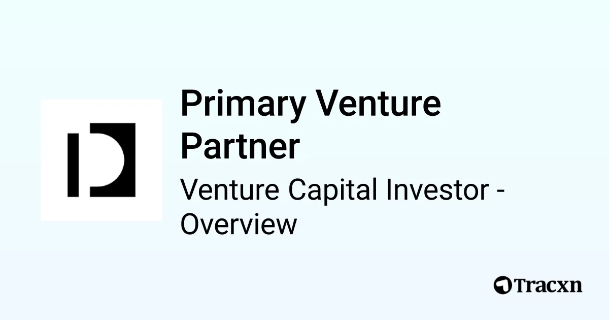 Primary Venture Partner - 2025 Investor Profile, Portfolio, Team ...