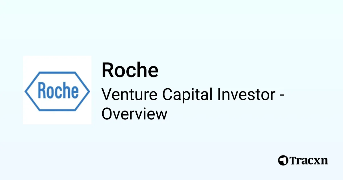 Roche - 2025 Investor Profile, Portfolio, Team & Investment Trends - Tracxn