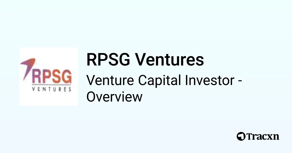 RPSG Ventures - 2026 Investor Profile, Portfolio, Team & Investment ...