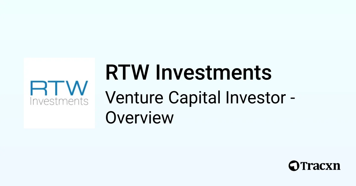 RTW Investments - 2025 Investor Profile, Portfolio, Team & Investment ...