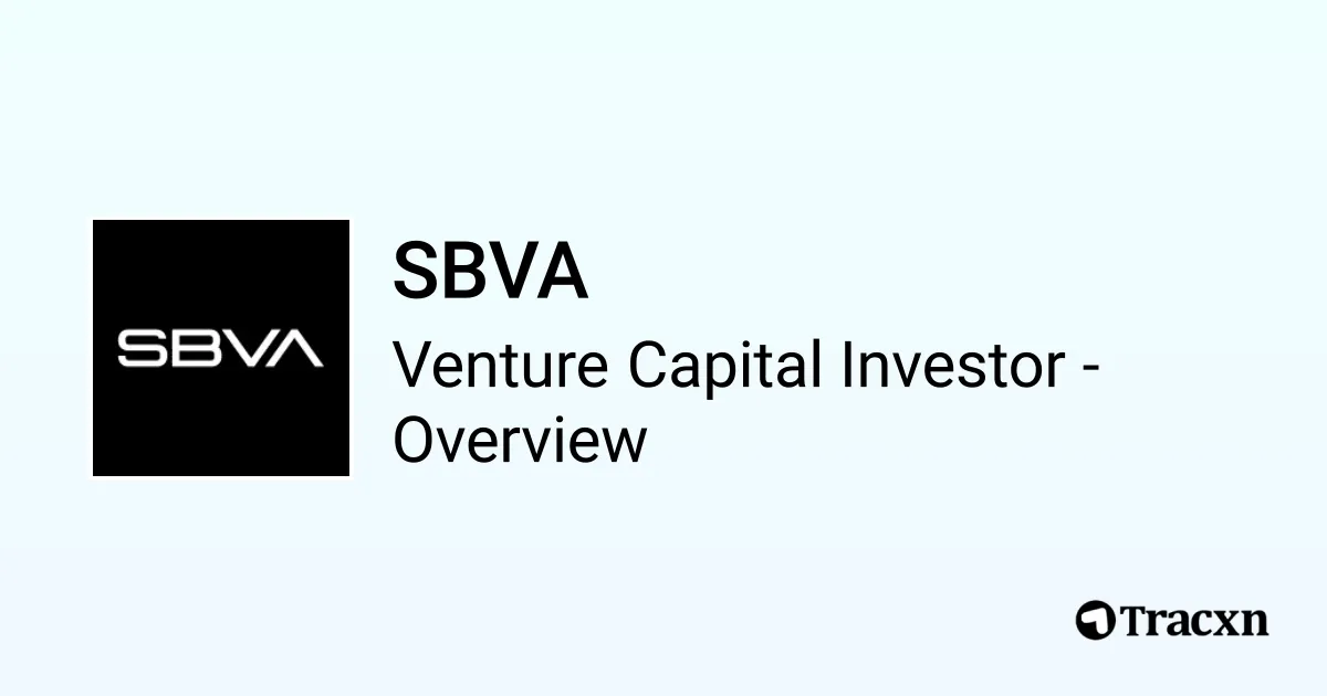 SBVA - 2026 Investor Profile, Portfolio, Team & Investment Trends - Tracxn