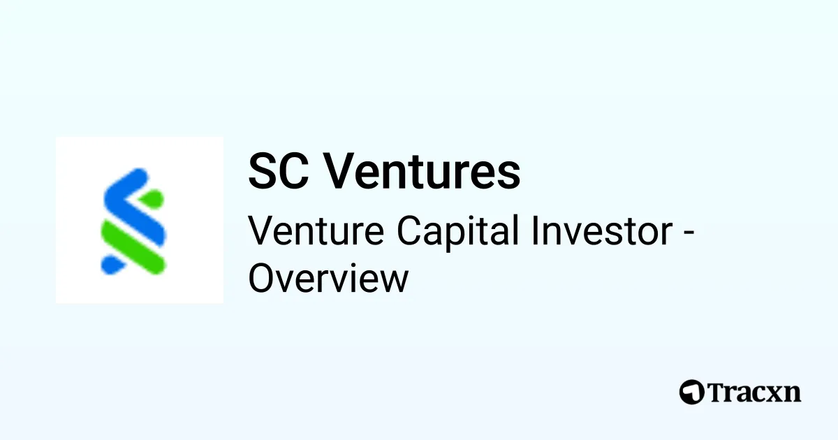 SC Ventures - 2025 Investor Profile, Portfolio, Team & Investment ...