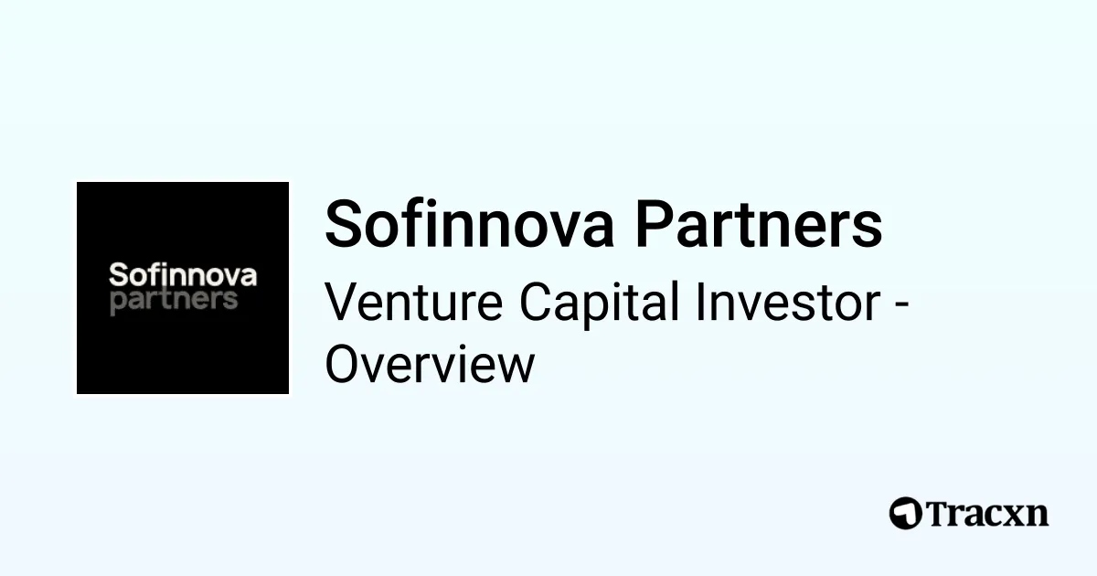 Sofinnova Partners - 2026 Investor Profile, Portfolio, Team ...
