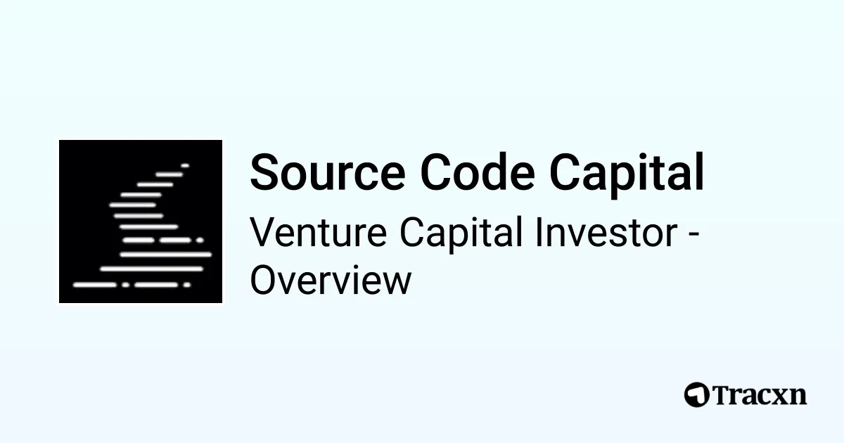 Source Code Capital - 2025 Investor Profile, Portfolio, Team & Investment Trends - Tracxn