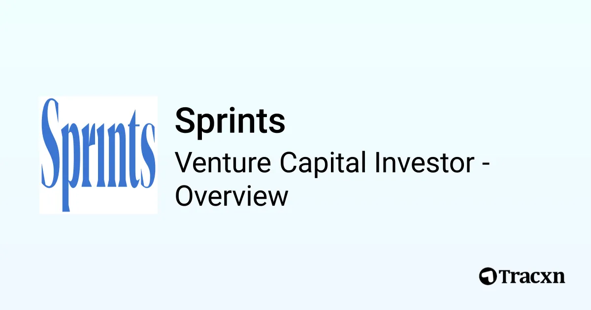 Sprints - 2026 Investor Profile, Portfolio, Team & Investment Trends ...