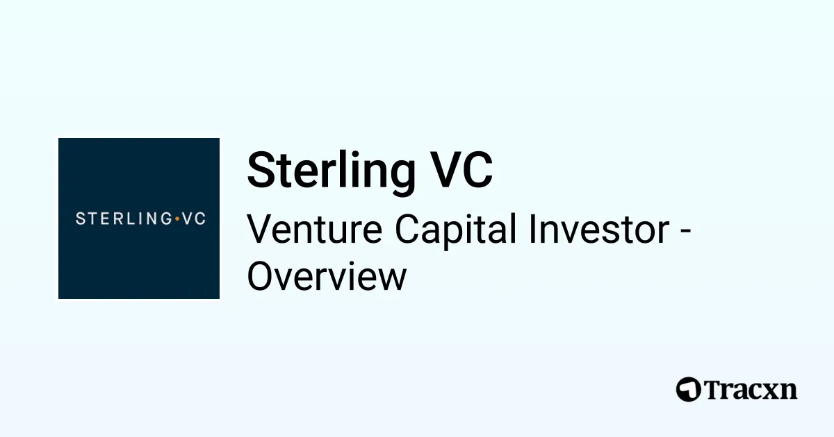 Sterling VC - 2026 Investor Profile, Portfolio, Team & Investment ...