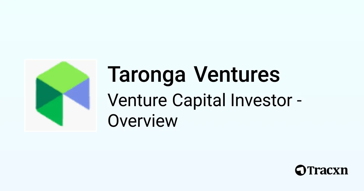 Taronga Ventures - 2026 Investor Profile, Portfolio, Team & Investment ...