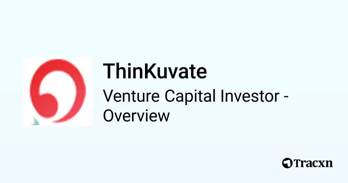 ThinKuvate - 2025 Investor Profile, Portfolio, Team & Investment Trends - Tracxn