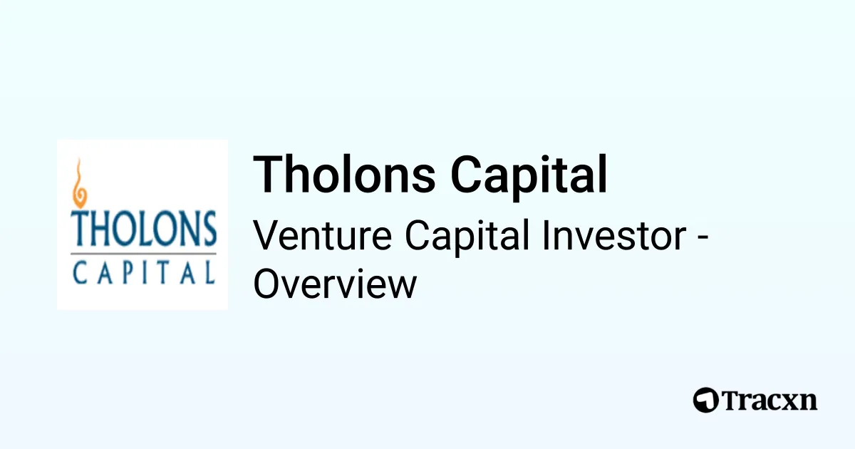 Tholons Capital - 2025 Investor Profile, Portfolio, Team & Investment ...