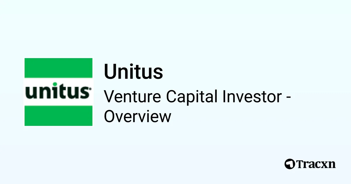 Unitus - 2026 Investor Profile, Portfolio & Investment Trends - Tracxn
