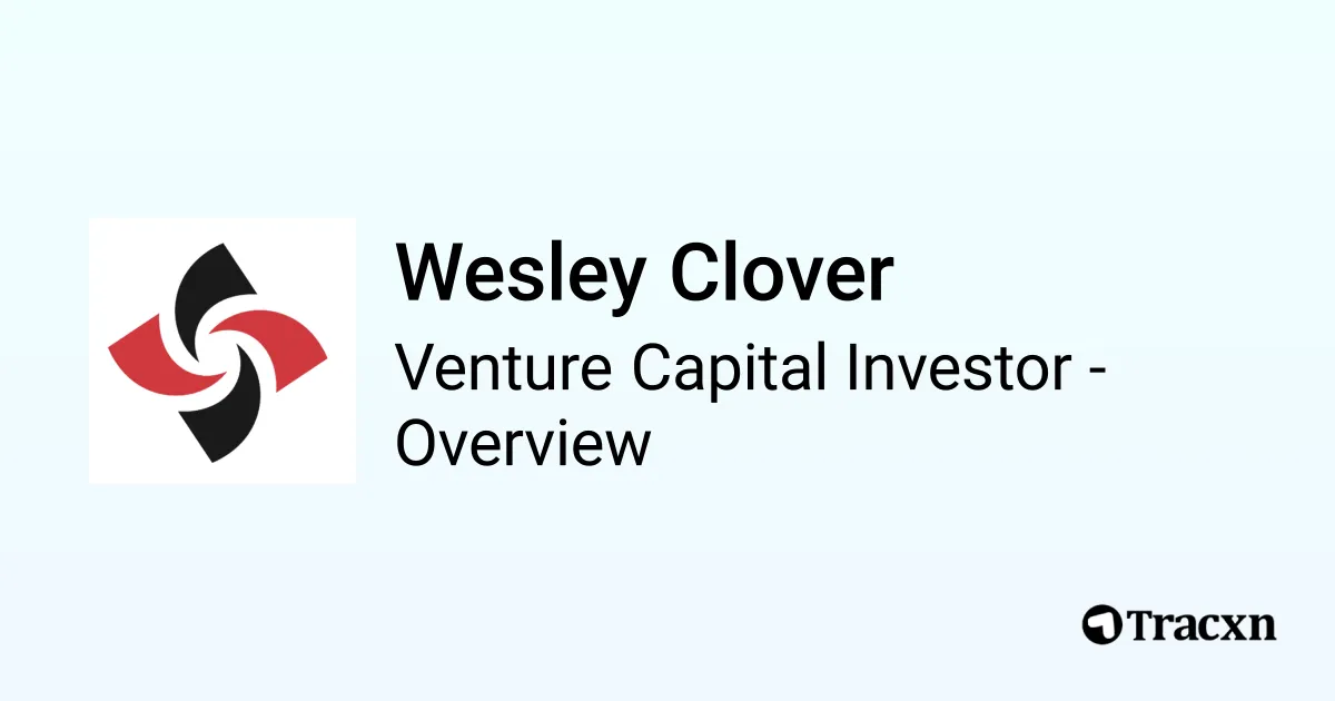 Wesley Clover - 2025 Investor Profile, Portfolio, Team & Investment ...