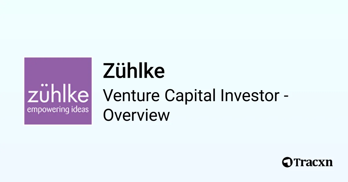 Zühlke - 2026 Investor Profile, Portfolio, Team & Investment Trends ...